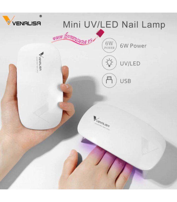 Mini lámpara uñas UV/LED 6W Venalisa